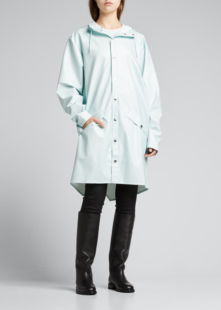 Rains Long Water-Resistant Rain Jacket - Bergdorf Goodman