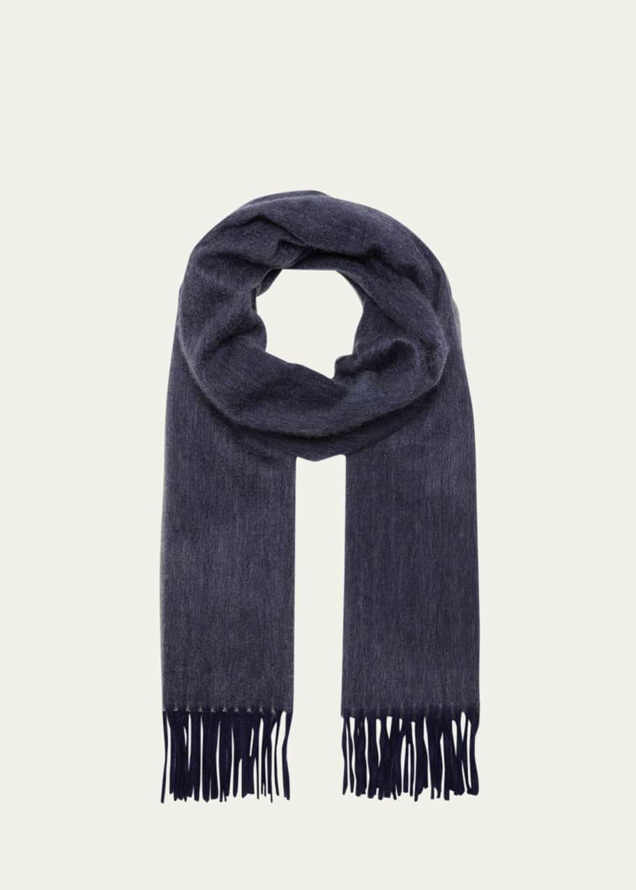 Begg x Co Men's Cashmere Arran Reversible Scarf - Bergdorf Goodman