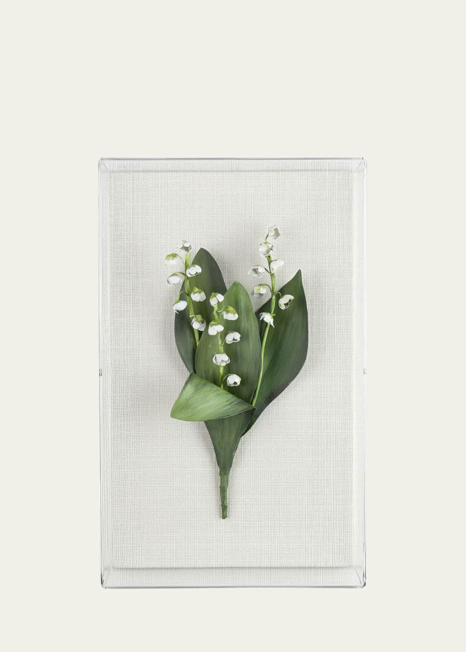 Tommy Mitchell Lily of the Valley May Birth Flower Wall Art - Bergdorf ...