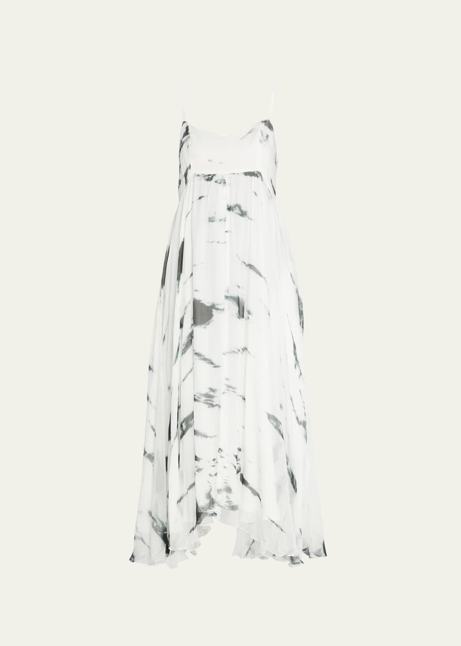 Azeeza Rachel Silk Asymmetric Dress - Bergdorf Goodman