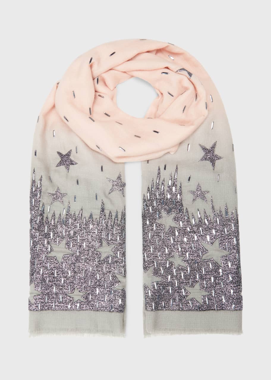Janavi India Star World Cashmere Scarf - Bergdorf Goodman