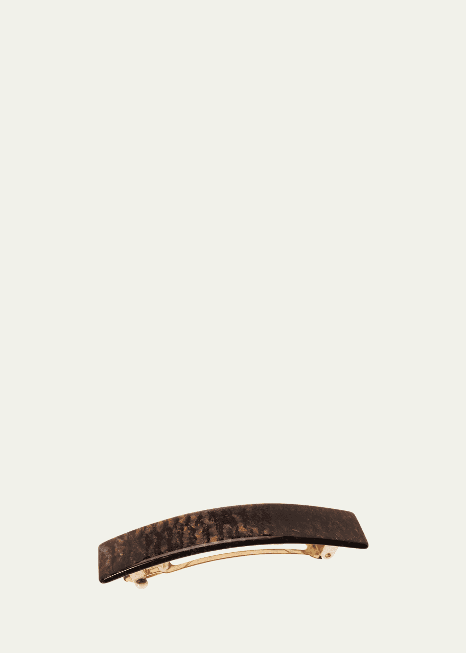 France Luxe Classic Rectangle Barrette - Bergdorf Goodman