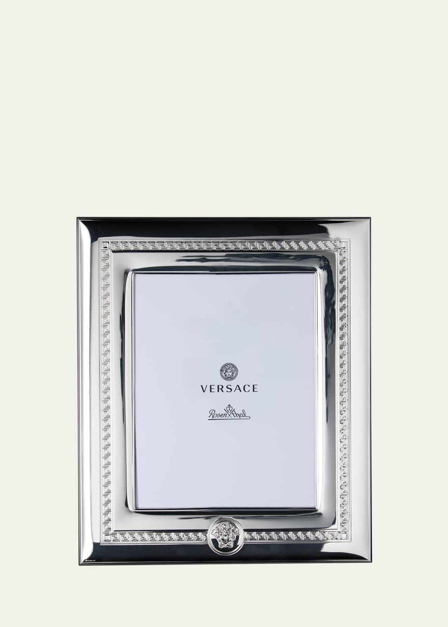 Versace Silver Plate Photo Frame, 8" x 10" - Bergdorf Goodman