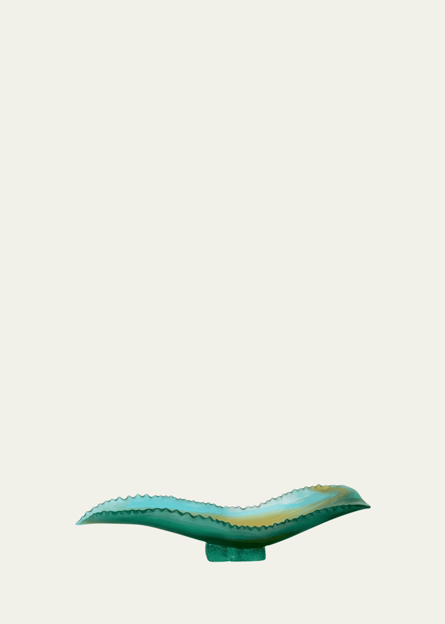 Daum Jardin de Cactus Agave Leaf Centerpiece - Bergdorf Goodman