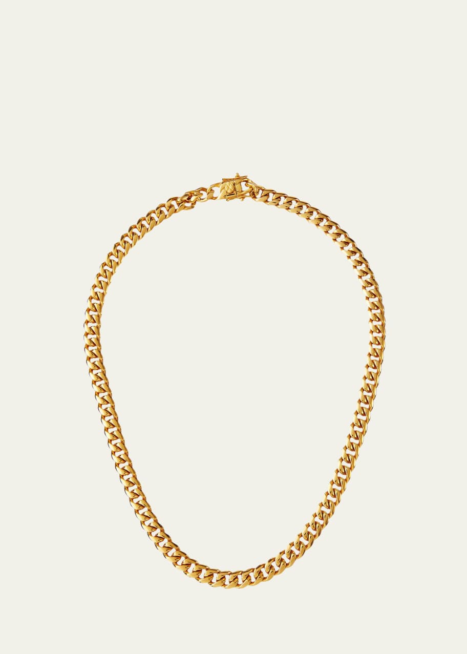 FALLON Ruth Curb Chain Necklace, 8mm - Bergdorf Goodman