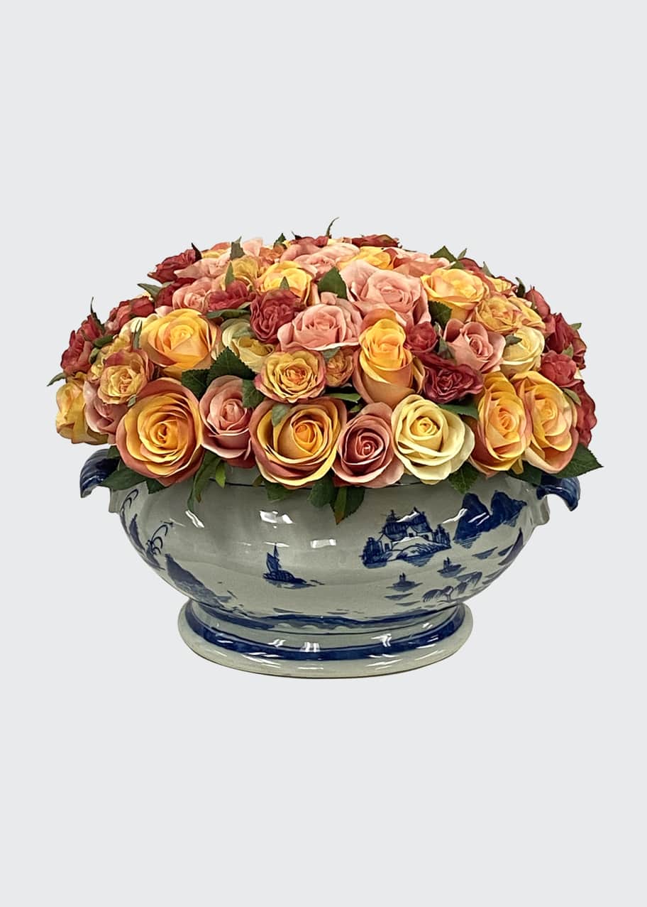 Winward Home Rose Mix Centerpiece - Bergdorf Goodman