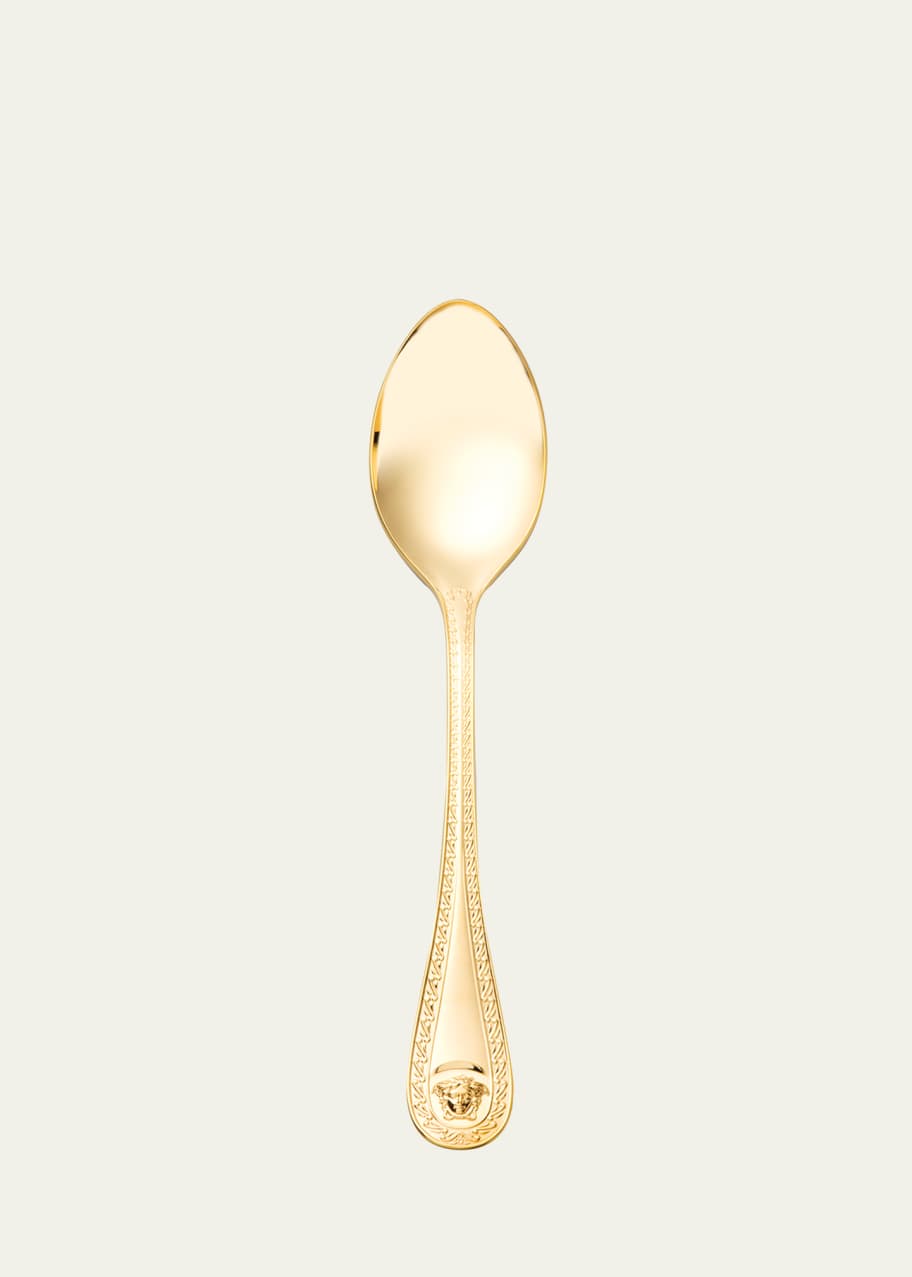Versace Medusa Gold-Plated Serving Spoon - Bergdorf Goodman