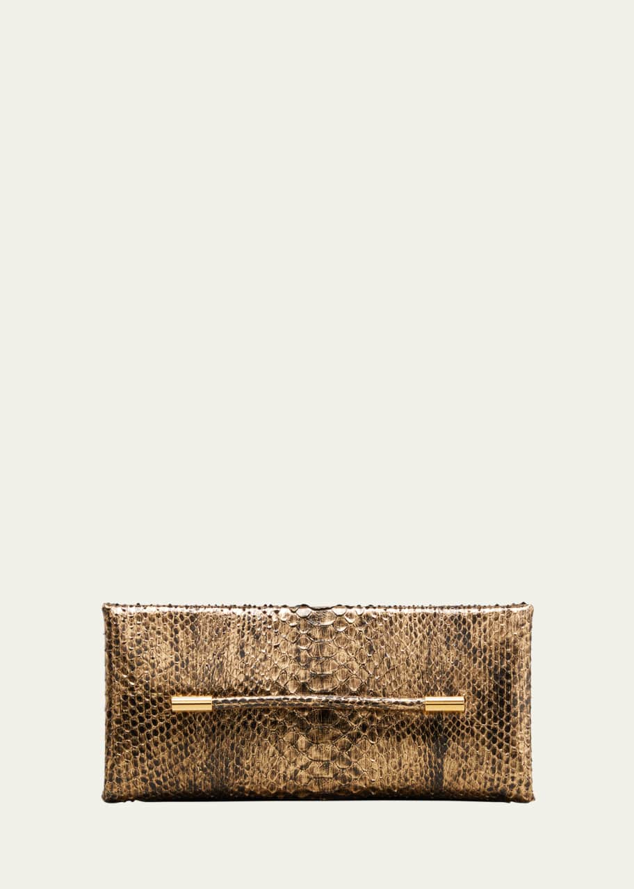 TOM FORD Ava Python Clutch Bag - Bergdorf Goodman