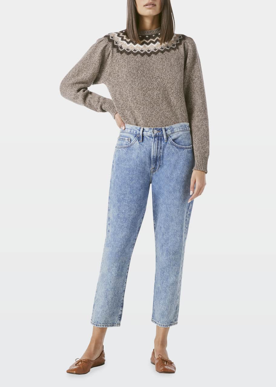 FRAME Le Piper High-Rise Stovepipe Jeans - Bergdorf Goodman