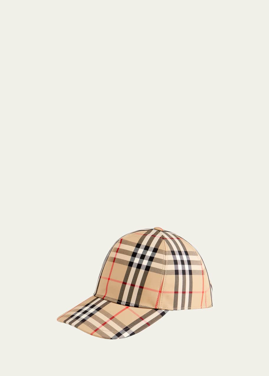 Burberry Men's Archive Check Trucker Hat - Bergdorf Goodman