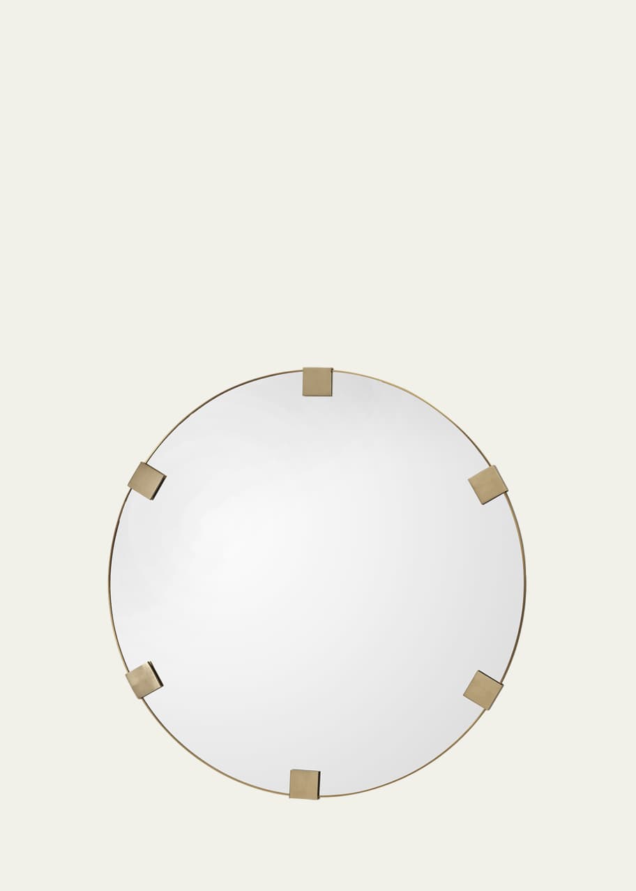 Interlude Home Nippon Round Mirror, 49" - Bergdorf Goodman