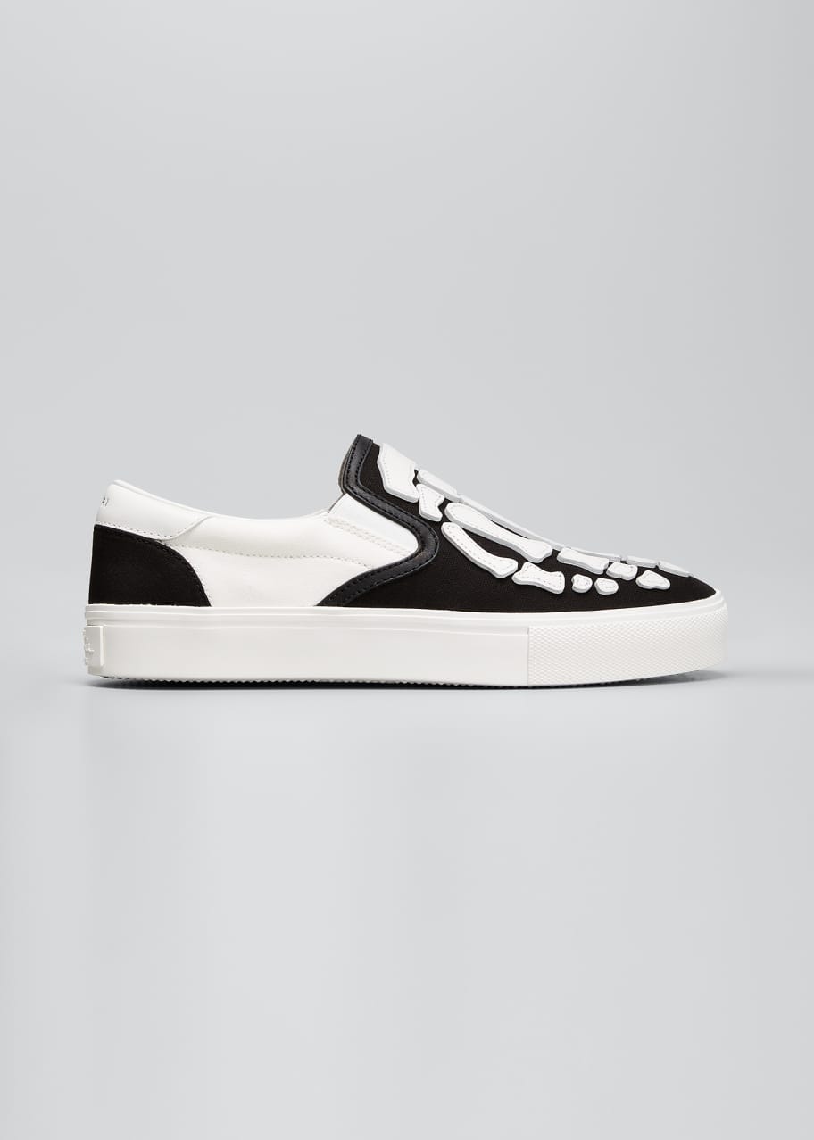 Amiri Men's Skeleton Toe Slip-On Sneakers - Bergdorf Goodman