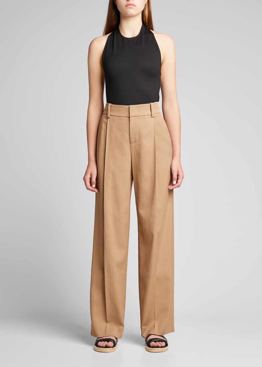 Vince Halter Open Back Bodysuit Bergdorf Goodman
