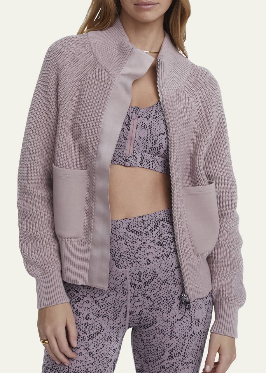 Varley Delfern Jacket w/ Satin - Bergdorf Goodman