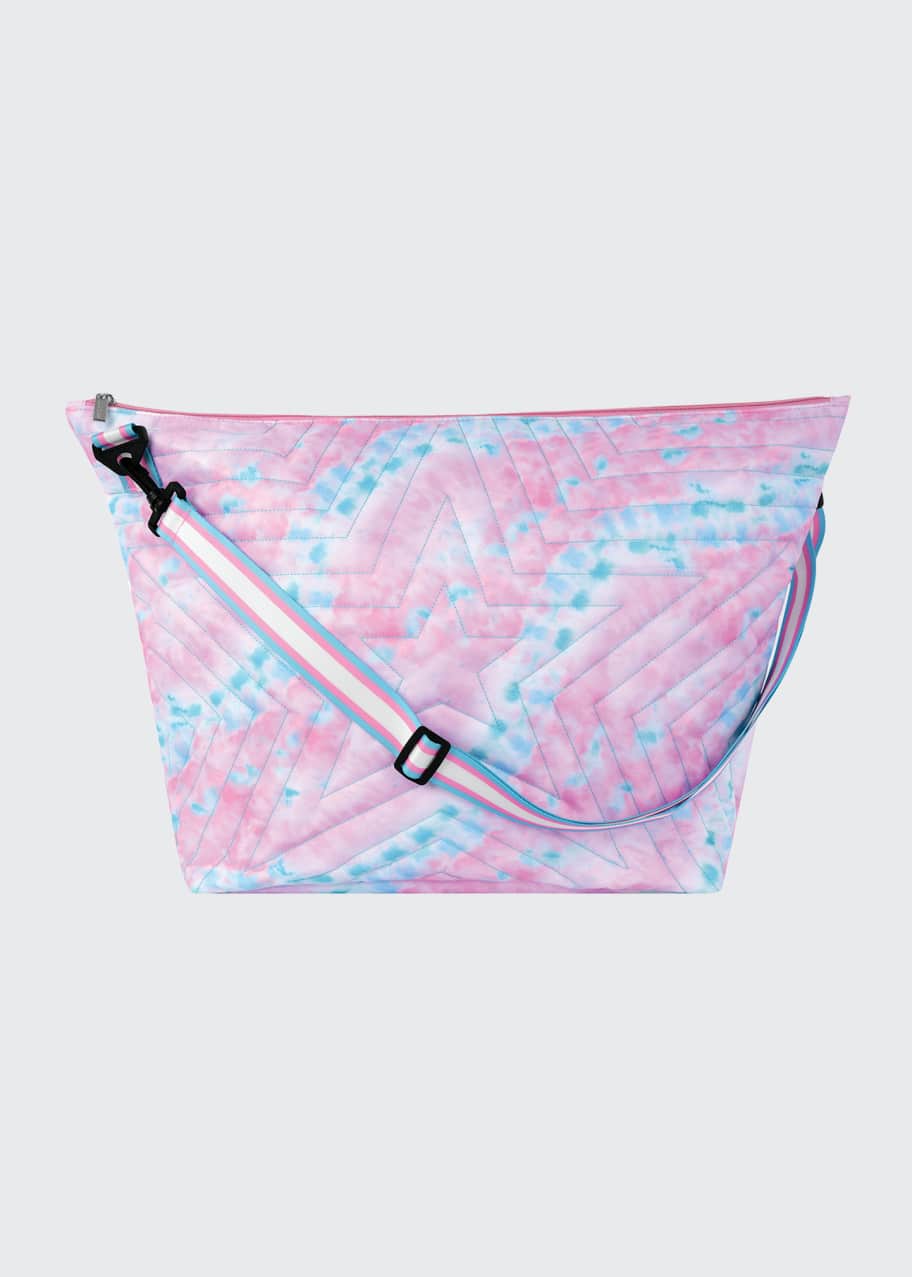 Iscream Silver Star Quilted Tie-Dye Weekender Bag - Bergdorf Goodman