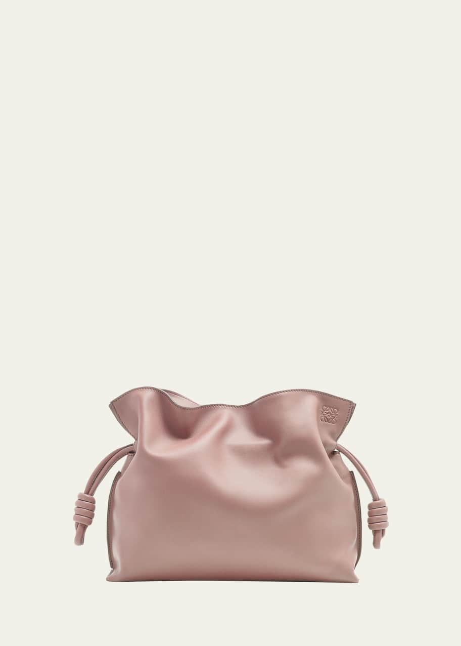 Loewe Flamenco Drawstring Knot Clutch Bag - Bergdorf Goodman