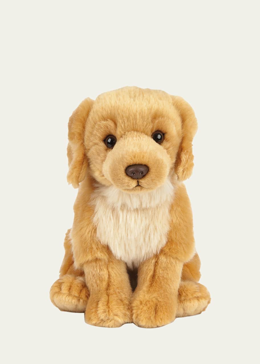 Living Nature Golden Retriever Plush Toy - Bergdorf Goodman