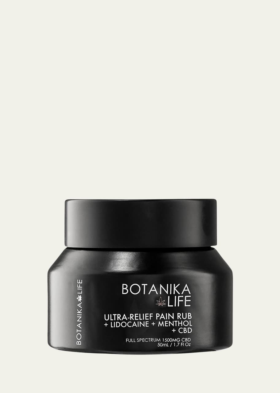 Botanika Life Ultra-Relief Muscle Pain Rub + CBD, 50mL/ 1.7 oz ...