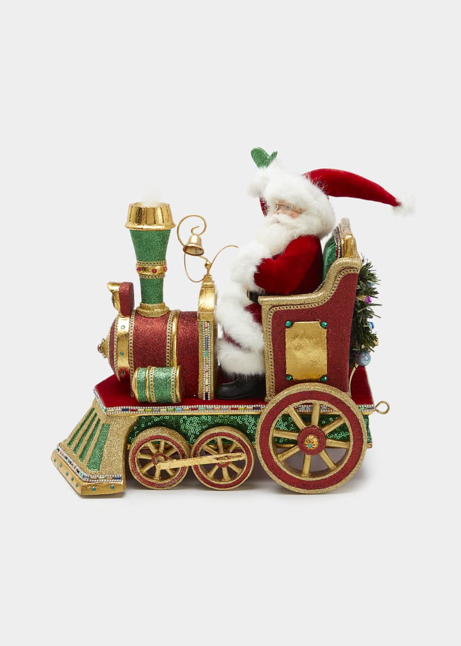 Katherine's Collection Toy Land Santa Train Holiday Decoration ...