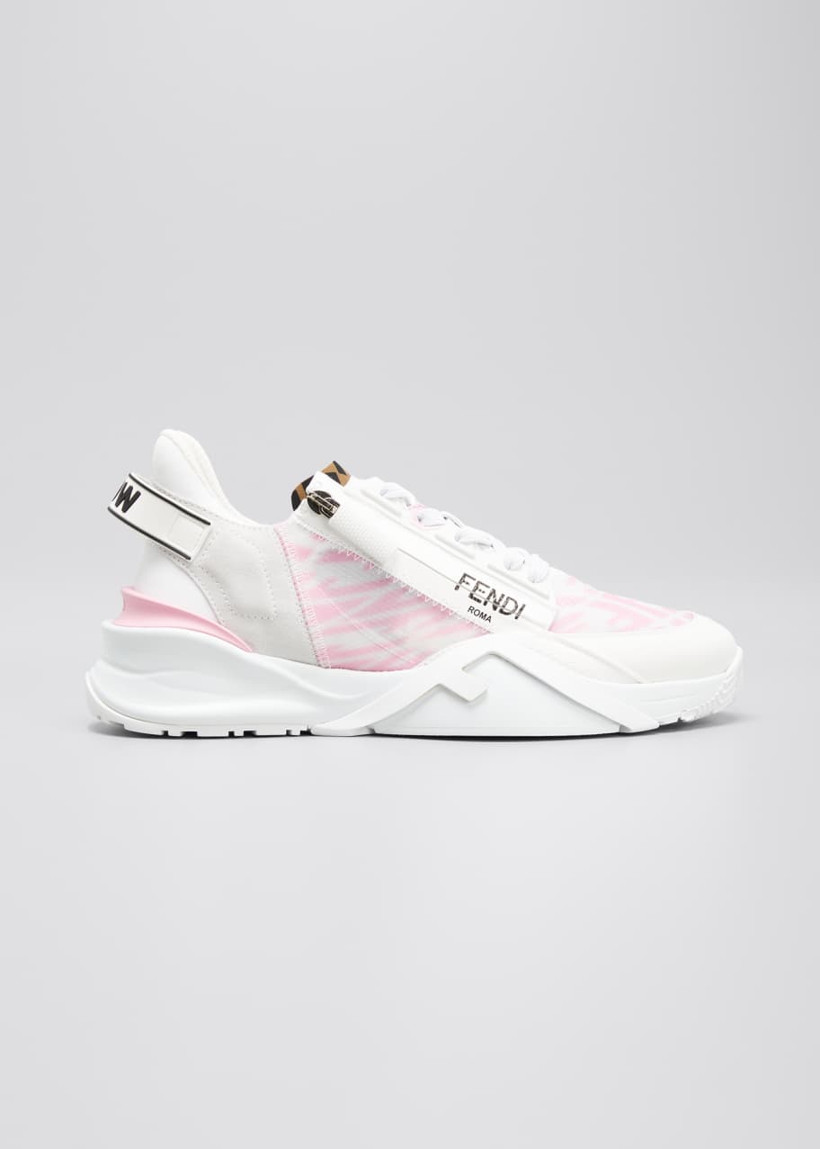 Fendi Flow FF Side-Zip Trainer Sneakers - Bergdorf Goodman