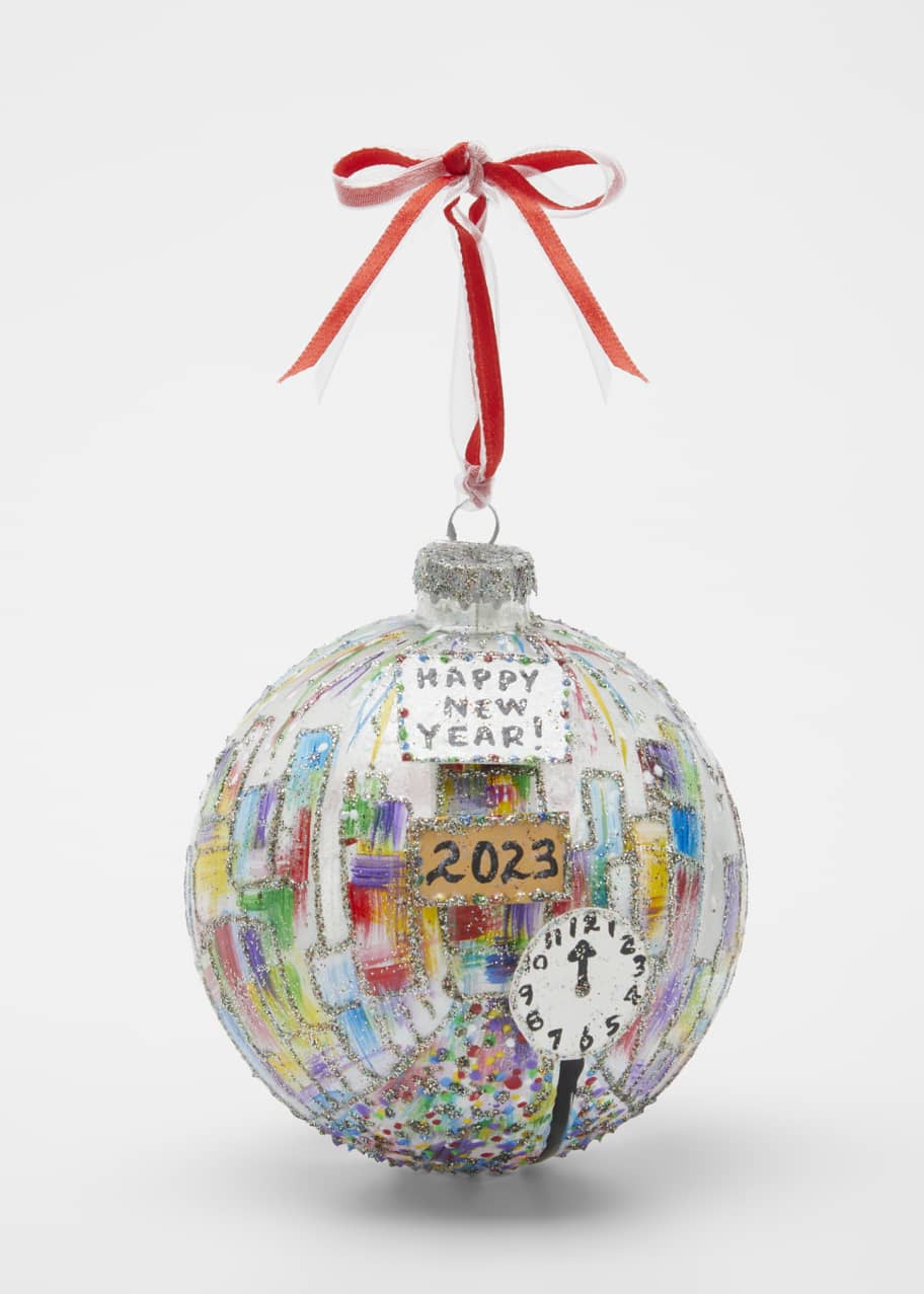 Nancy George-Michalson NYC New Year Ornament - Bergdorf Goodman