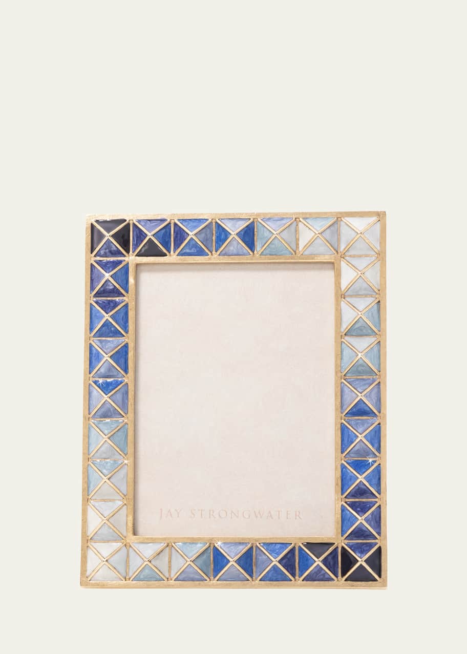Jay Strongwater Pyramid Frame, 3" x 4" - Bergdorf Goodman