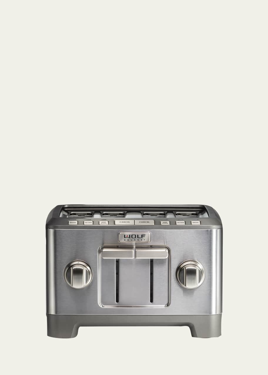 Wolf Gourmet 4-Slice Toaster with Stainless Steel Knob - Bergdorf Goodman