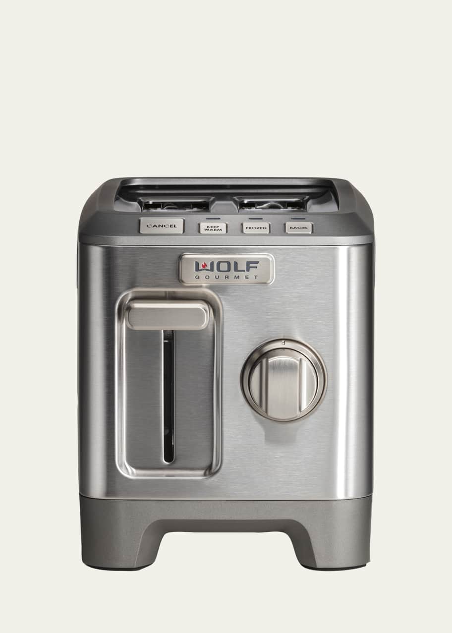 Wolf Gourmet 2-Slice Toaster with Stainless Steel Knob - Bergdorf Goodman