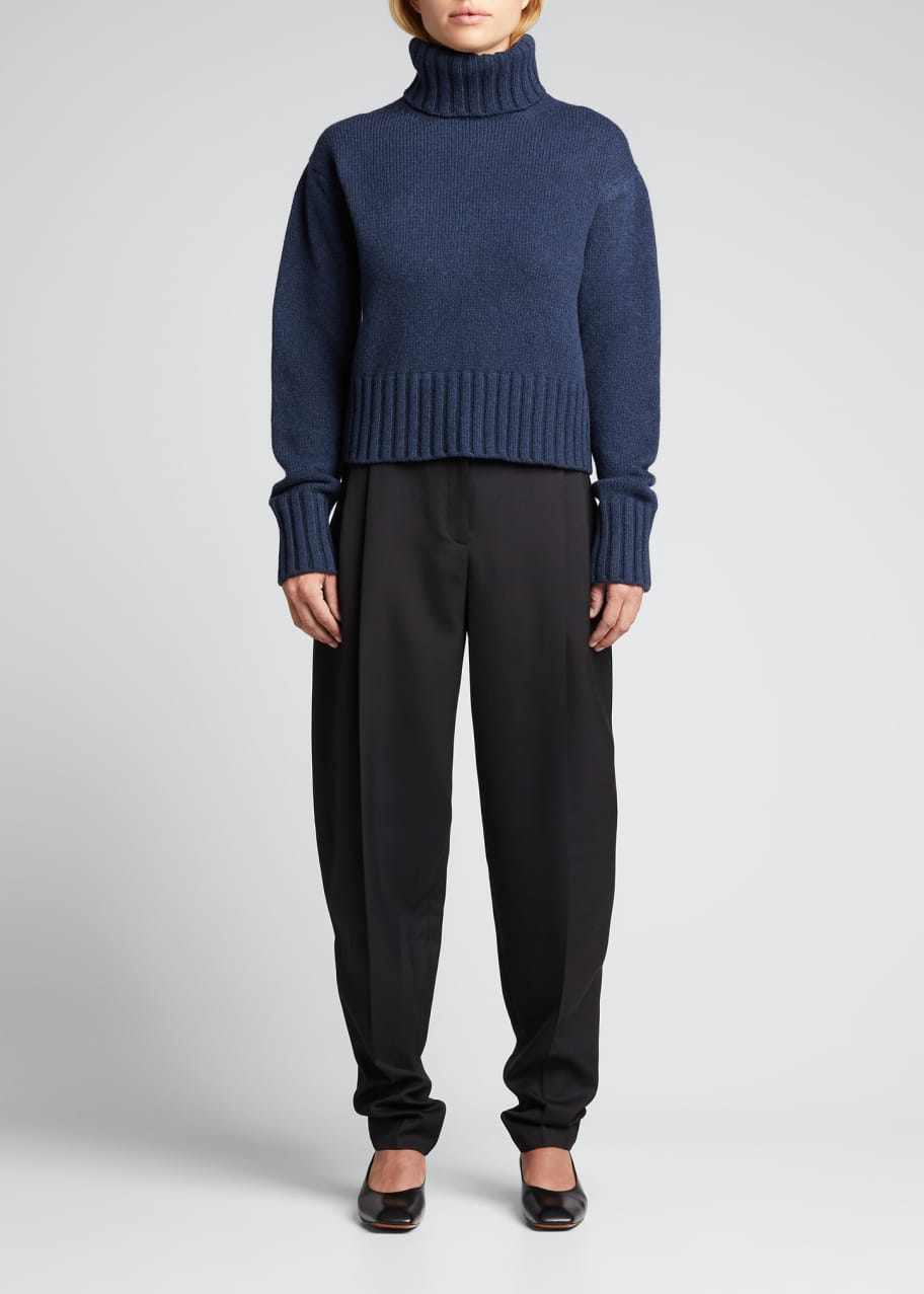 Brock Collection Turtleneck Wool-Cashmere Sweater - Bergdorf Goodman
