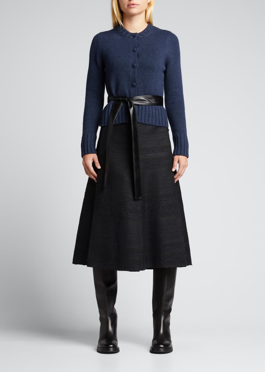 Brock Collection Tonia Wool-Cashmere Cardigan Sweater - Bergdorf Goodman