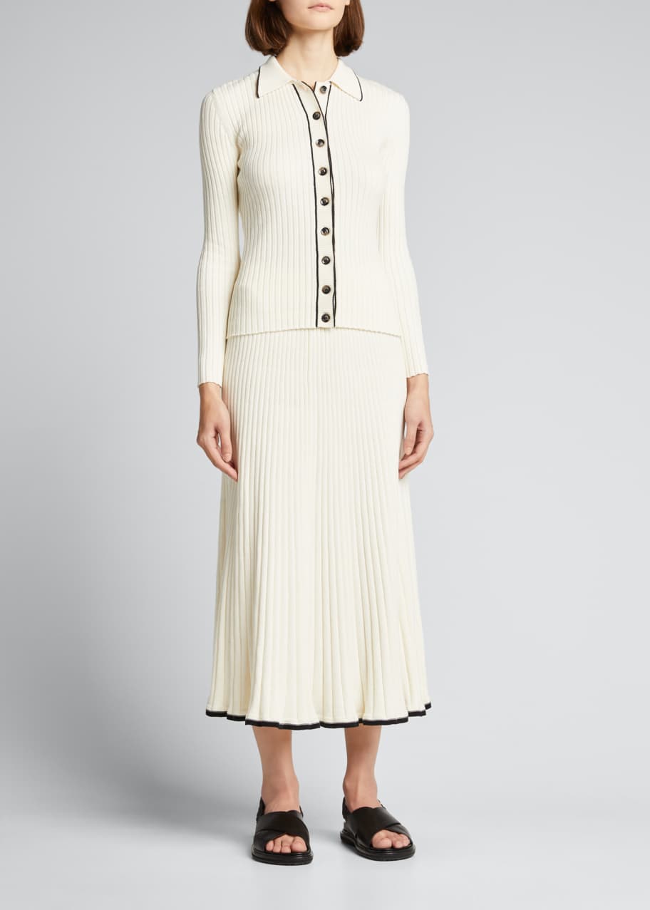 Anna Quan Ashlen Polo Top - Bergdorf Goodman