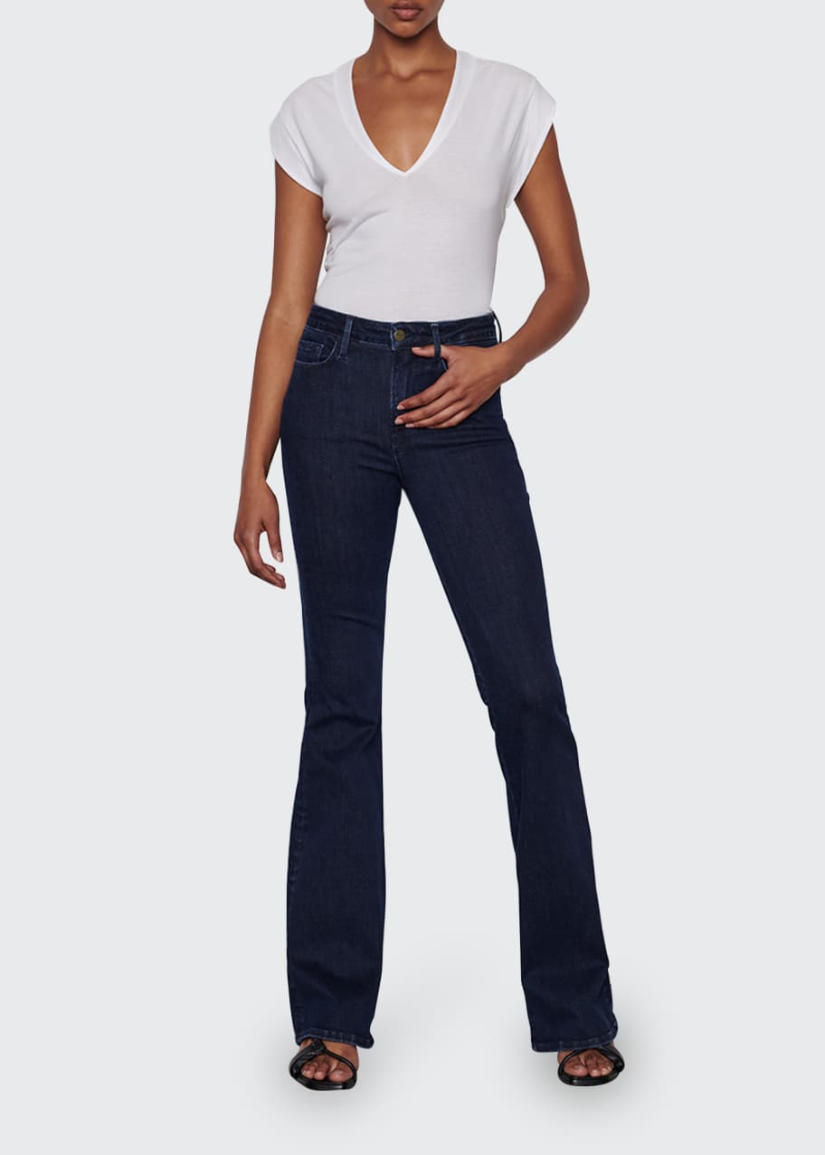 FRAME Le One Flare Jeans - Bergdorf Goodman