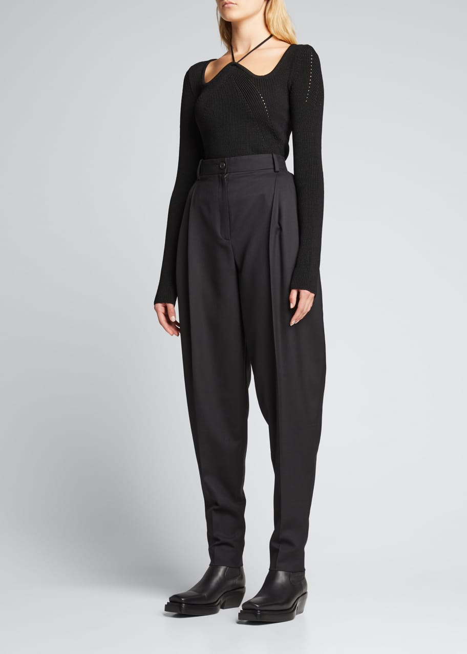 RECTO Asymmetric Ribbed Knit Top - Bergdorf Goodman