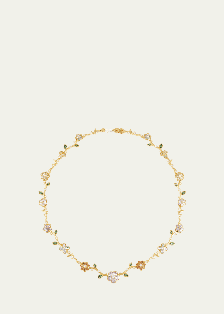 Paul Morelli Wild Child Necklace with Gemstones - Bergdorf Goodman