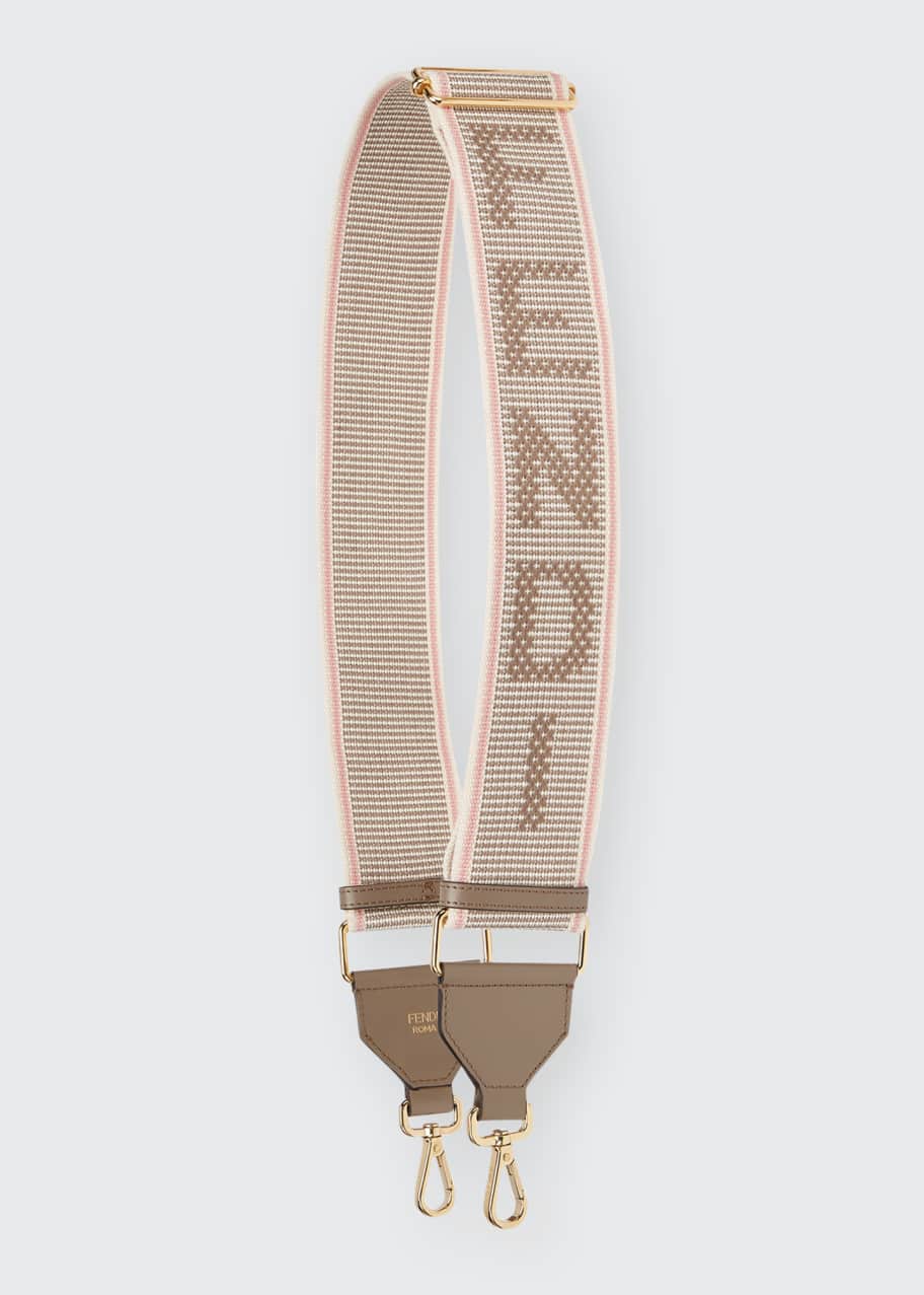 Fendi Logo Web Shoulder Strap - Bergdorf Goodman