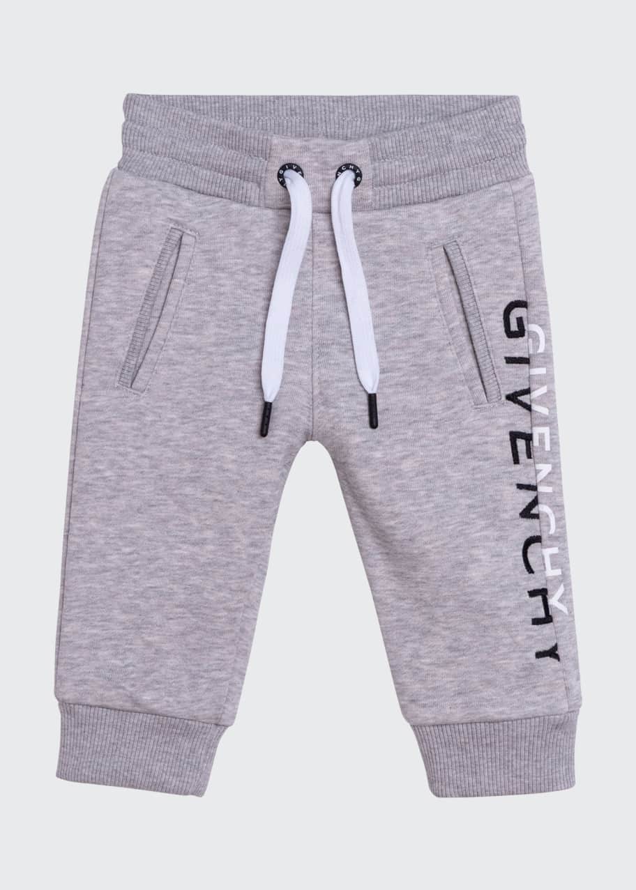 Givenchy Boy's Split Logo Jogger Sweatpants, Size 6M-3 - Bergdorf Goodman