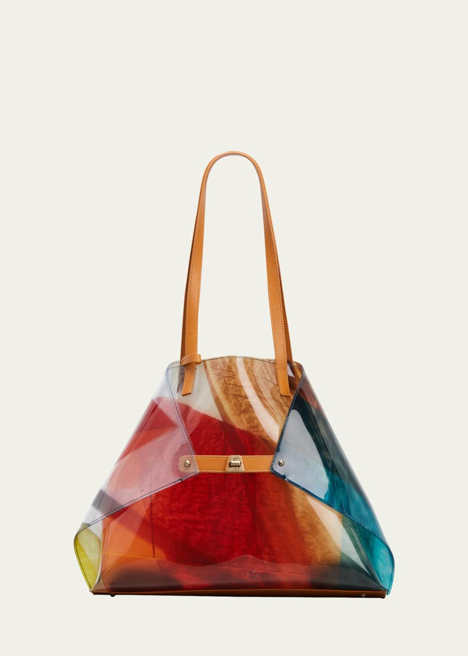 Akris AI Medium Multi Plexi Tote Bag - Bergdorf Goodman