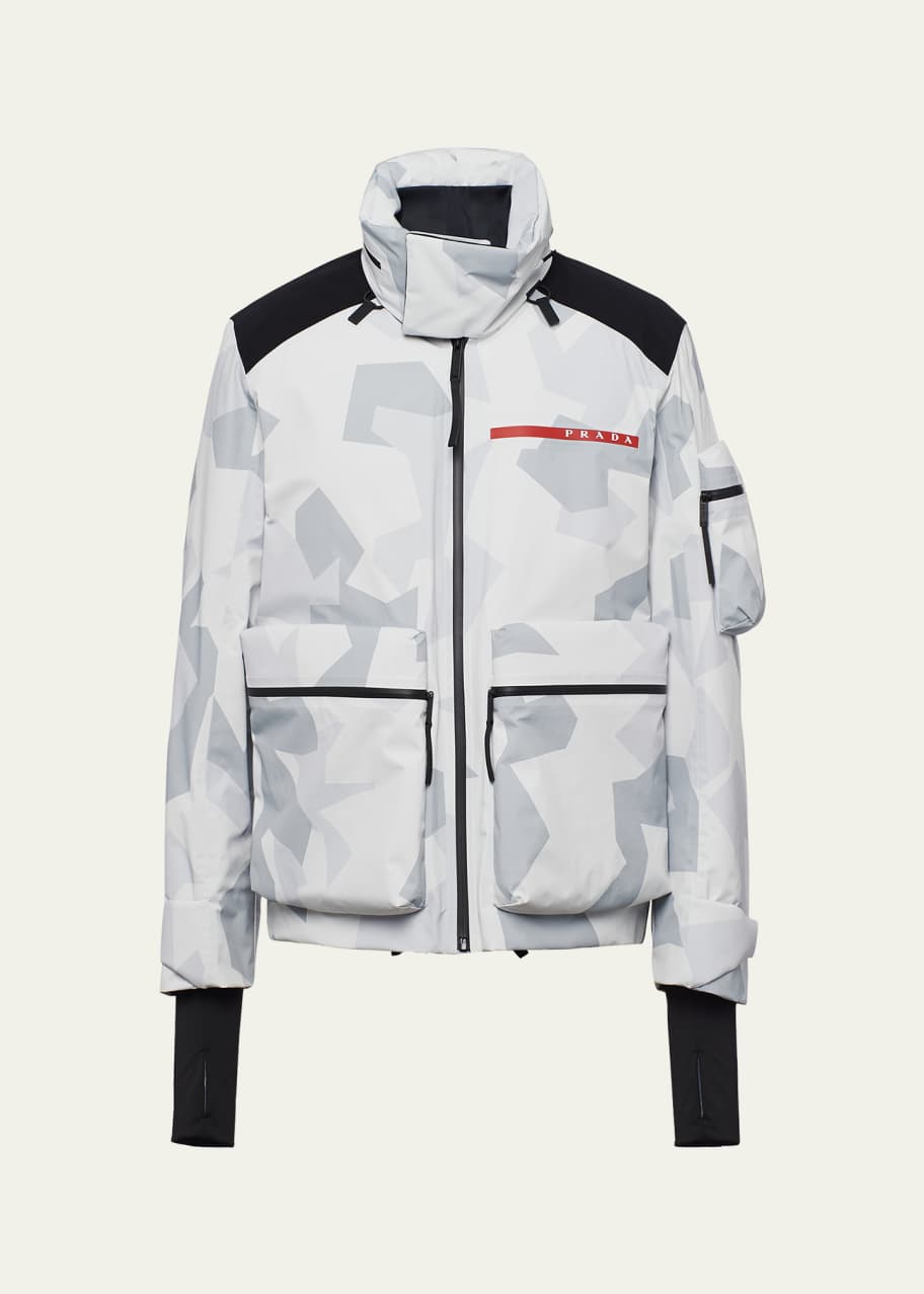 off white marble jacket