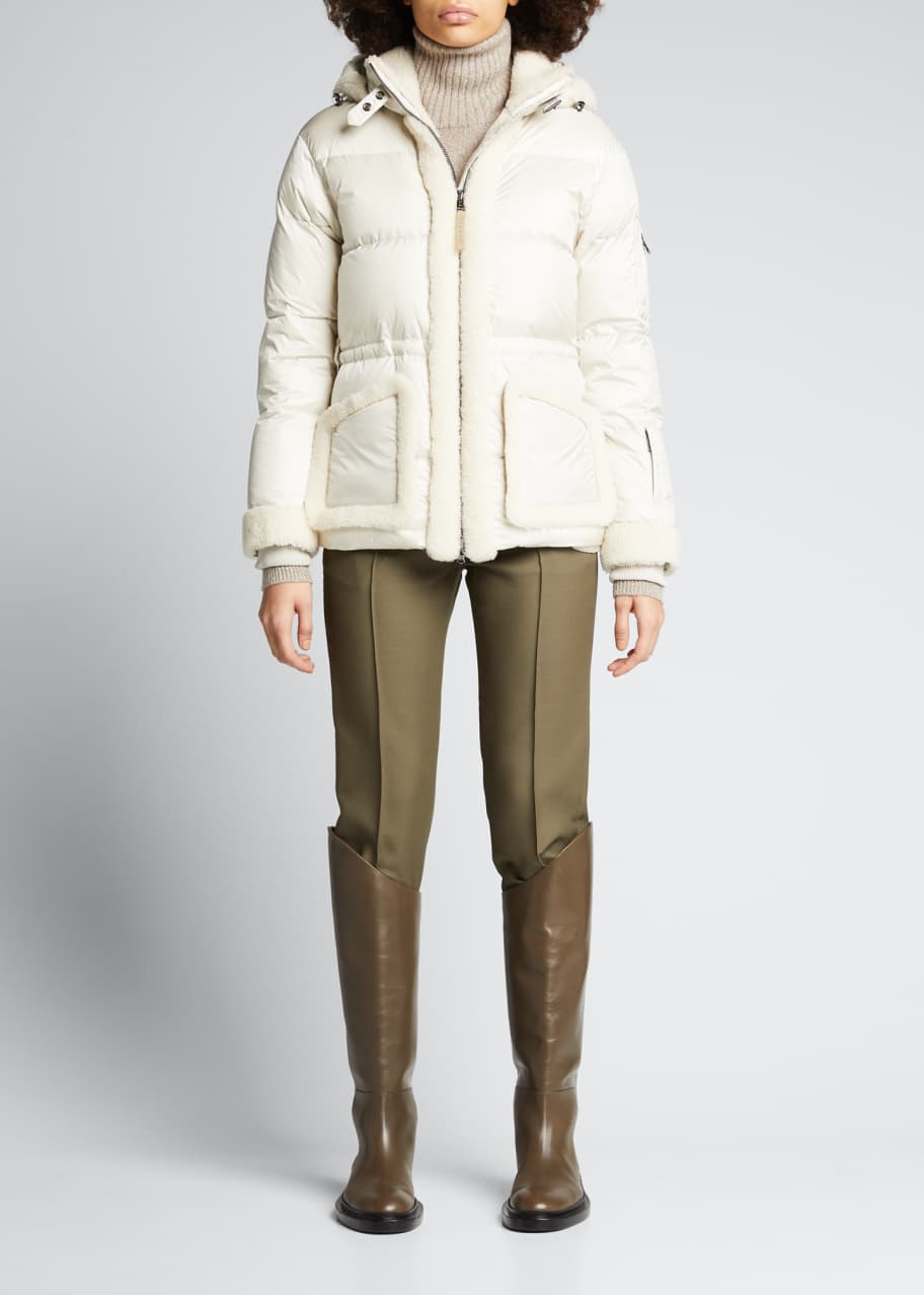 Bogner Terry Shearling-Trim Jacket - Bergdorf Goodman