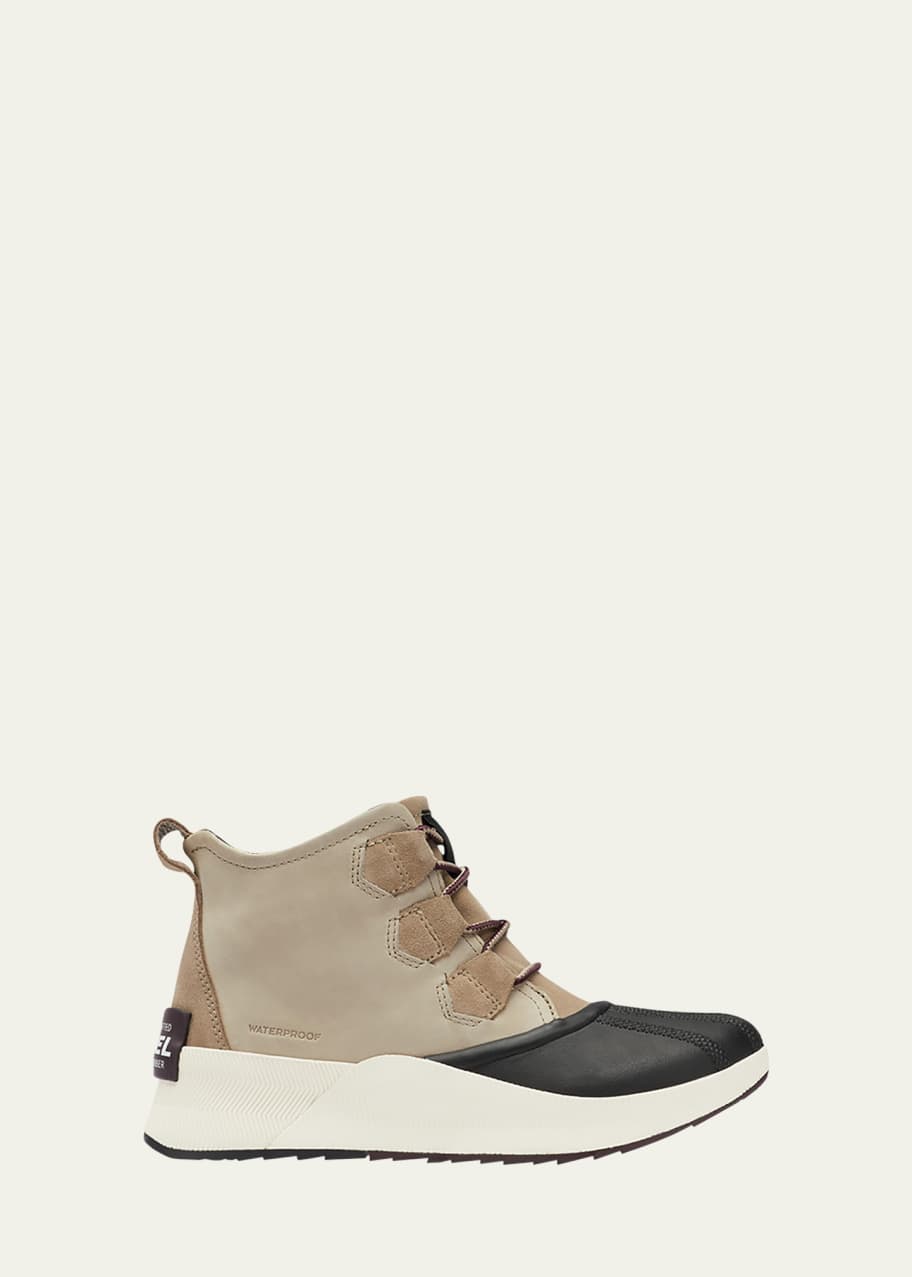 Sorel ONA mixed Leather Lace-Up Sport Booties - Bergdorf Goodman
