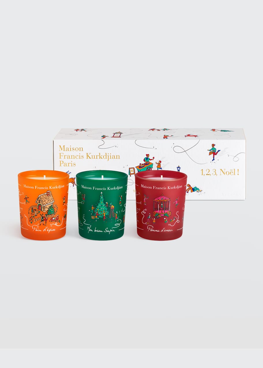 Maison Francis Kurkdjian Holiday Candle Trio Set 2021 - Bergdorf Goodman