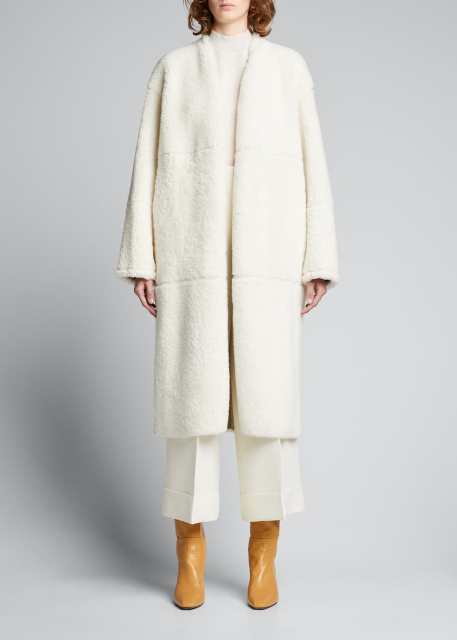 Lafayette 148 New York Cleo Reversible Shearling Coat - Bergdorf Goodman