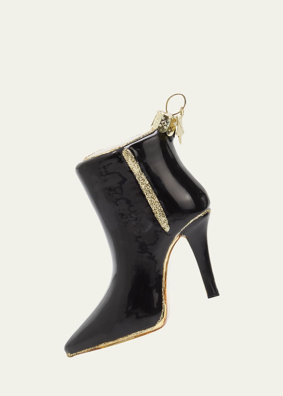 Vondels Black High-Heel Boot Christmas Ornament - Bergdorf Goodman