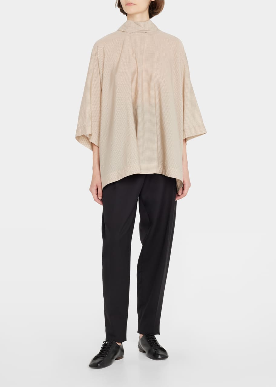 LEMAIRE Oversize Knotted Scarf T-Shirt - Bergdorf Goodman