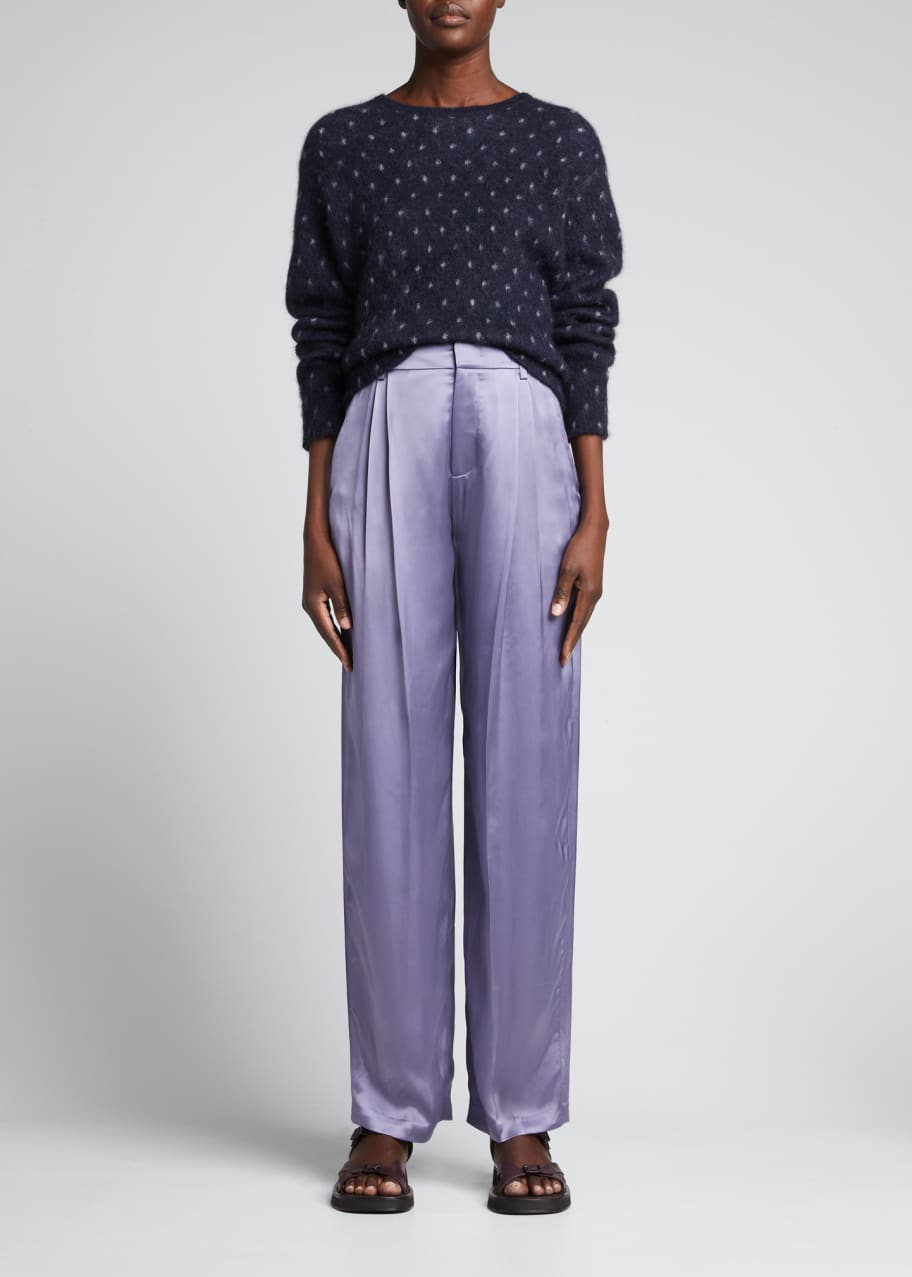 Vince Starry Dot Jacquard Sweater - Bergdorf Goodman