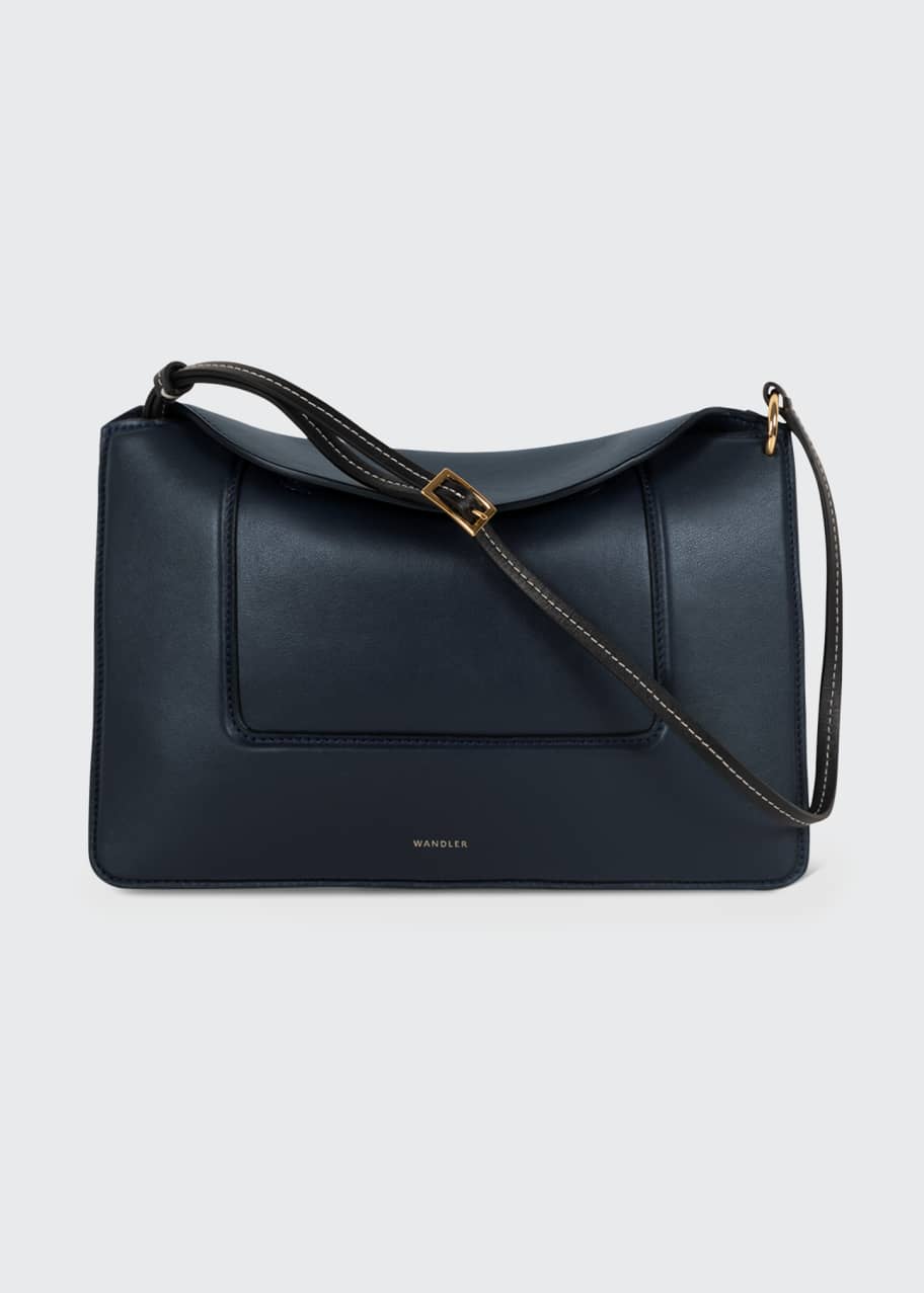 Wandler Penelope Fold-Over Flap Shoulder Bag - Bergdorf Goodman