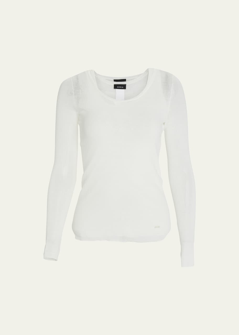 Akris Two-in-One Layered Knit Top - Bergdorf Goodman