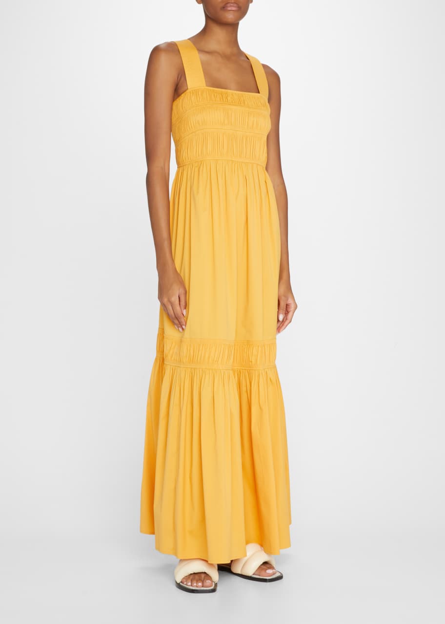 Lee Mathews Elsie Apron Dress - Bergdorf Goodman