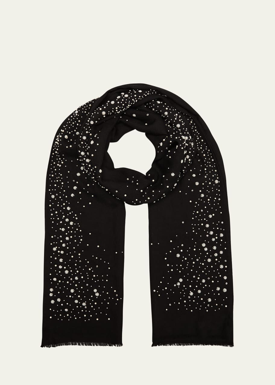 Janavi India Echo Merino Wool Scarf - Bergdorf Goodman