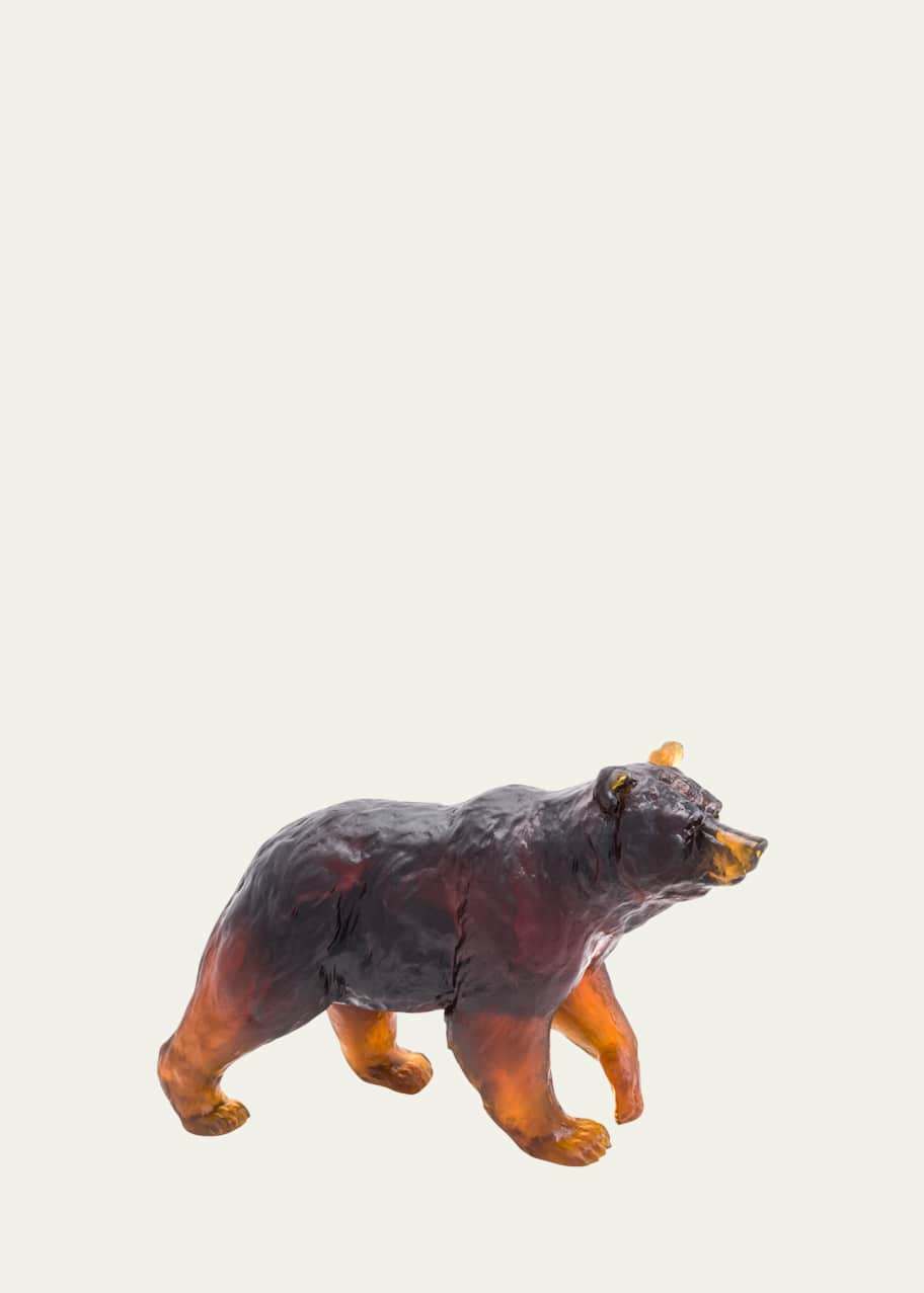 Daum Brown Bear Figurine - Bergdorf Goodman
